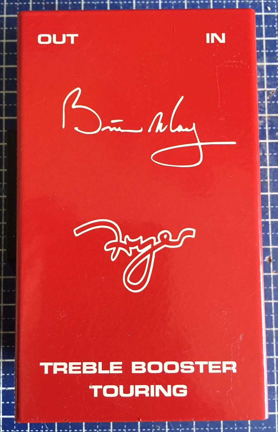 Greg Fryer Brian May Signature Treble Booster Touring – killall -9 humans